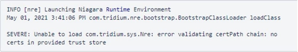 Having problems accessing a Jace controller after restoring it to ...