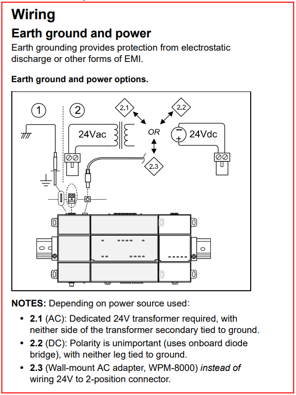 Startup guide for the Jace 8000