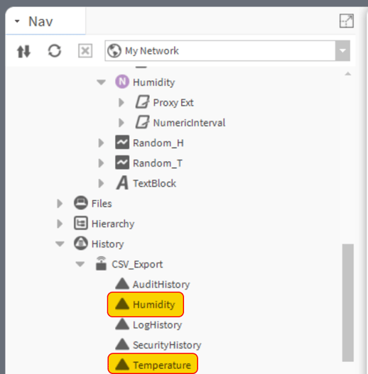 Merge histories together and export them to CSV