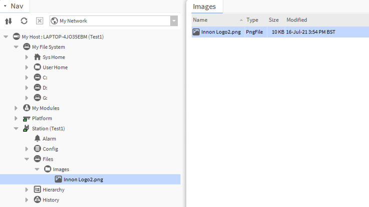 How to change the Niagara login screen adding a custom "logo" and "title"
