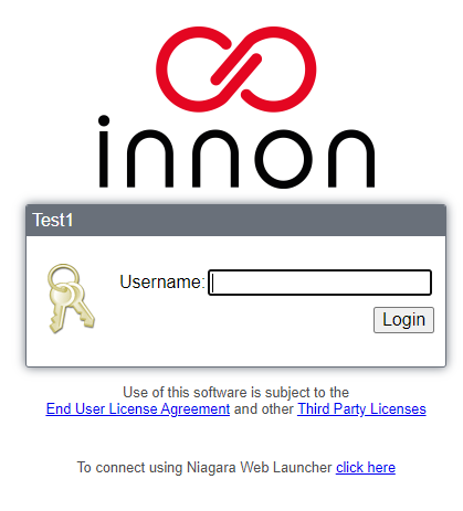 How to change the Niagara login screen adding a custom "logo" and "title"