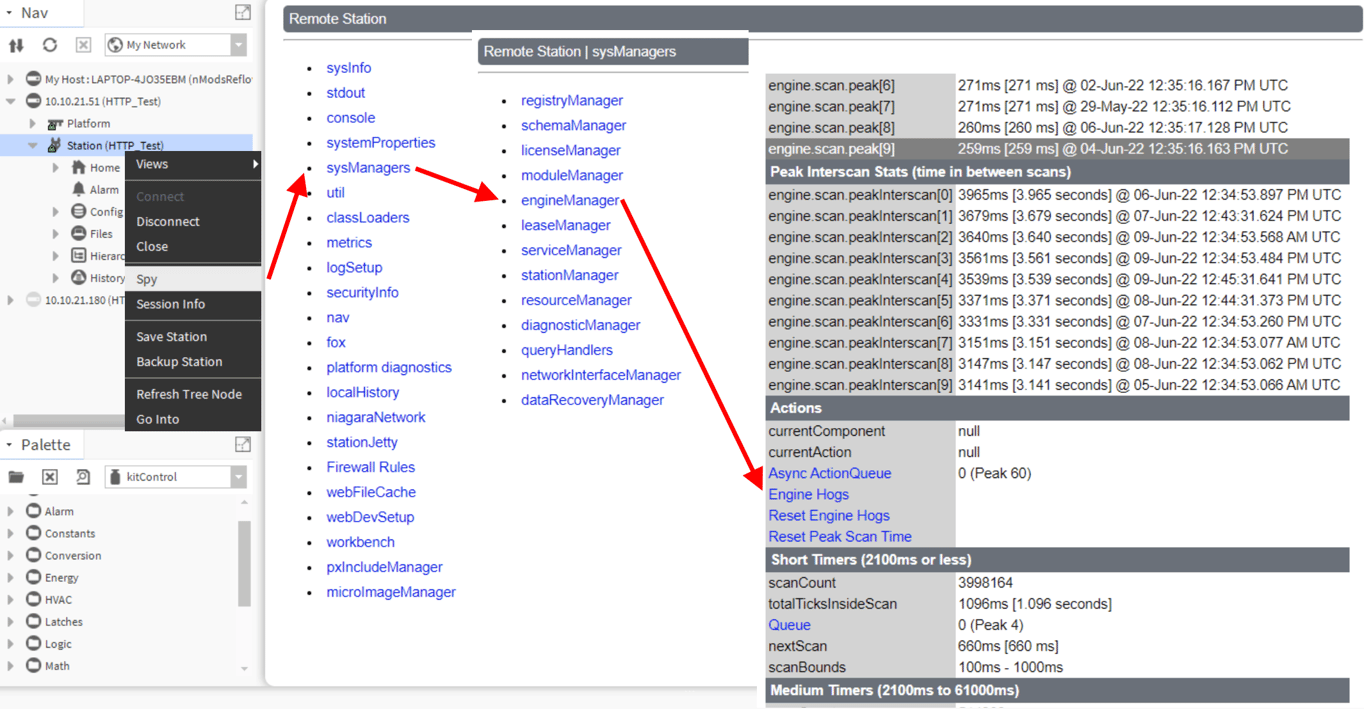 How to run basic diagnostics/debug on a Niagara controller