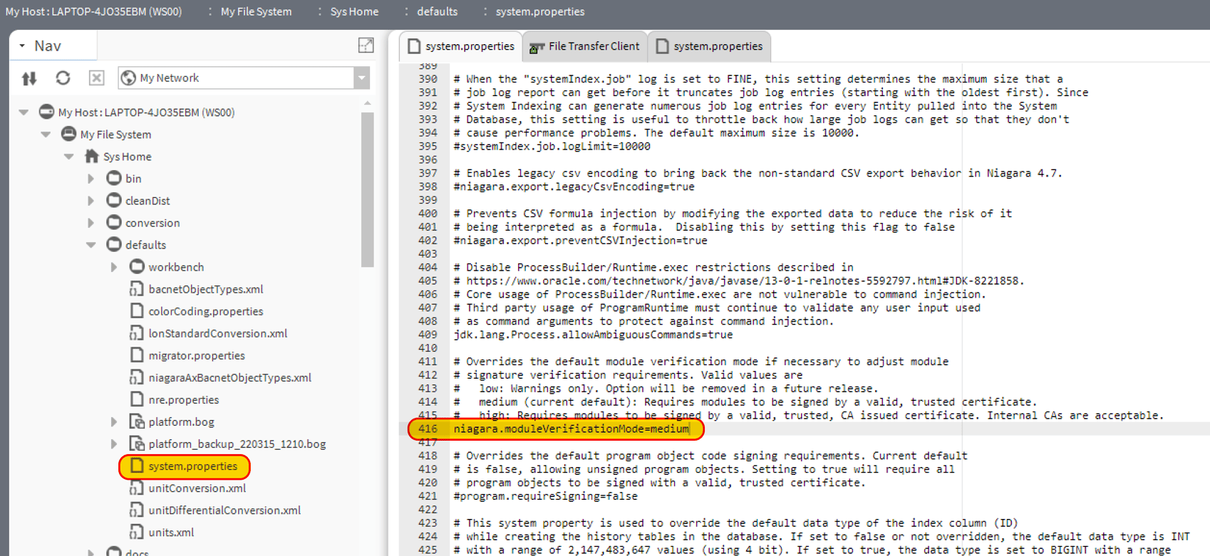How to lower module signature verification requirements