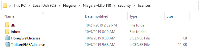 How to manually license the Workbench